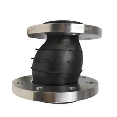 China DN65×100 Eccentric Expansion Reducing Reducer Coupling Rubber Joint 180mm Length for Pipeline Systems for sale