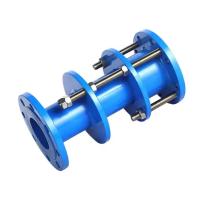 China B2F DN500 Carbon Steel Double Flange Limited Dismantling Coupling with 530mm OD and ±65mm Expansion for sale