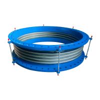 China DN2000 PN10 Axial Bellow Expansion Joint with ±60mm Compensation for Water Diversion Projects for sale