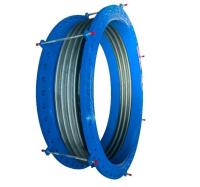 China DN2000 PN10 Axial Bellow Expansion Joint with ±60mm Compensation for Water Diversion Projects for sale