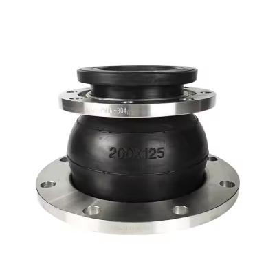 China DN200 PN16 SS304 Concentric Reducer Rubber Expansion Joint 200mm Length for Industrial Pipes for sale