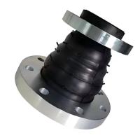 China Concentric Reducer Rubber Expansion Joint 115-240mm Length with 20-38mm Displacement for Pipe Systems for sale