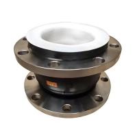 China SS316 SS304 Stainless Steel Flange PTFE Lined Rubber Expansion Joint 32mm to 1200mm for sale