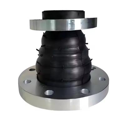 China Concentric Reducer Rubber Expansion Joint 115-240mm Length with 20-38mm Displacement for Pipe Systems for sale