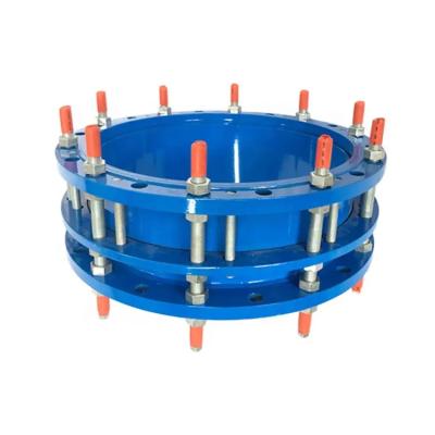 China DN350 PN10 Ductile Iron Expansion Joint C2F Double Flange Transmission Joint for Pipeline Systems for sale