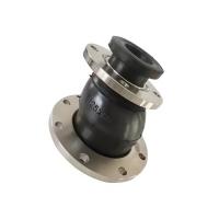 China Carbon Steel Flange Single Ball Eccentric Reduction Rubber Expansion Joint EPDM DN50-DN300 for sale