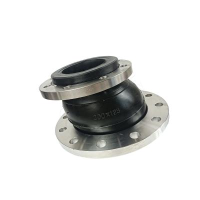 China ANSI 150LB Ductile Iron Flanged Eccentric Reducer Rubber Joint DN50 to DN300 for sale