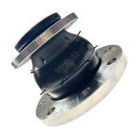 China EN 1092-2 Cast Iron Carbon Steel Flanged Expansion Joint Telescopic Concentric Reducer Rubber Joint 0.6MPa for sale