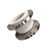 China EN 1092-2 Oil Resistant Silicone Food Grade Rubber Expansion Joint DN25-400mm 0.6-1.6MPa Temperature Range -40°C to 80°C for sale