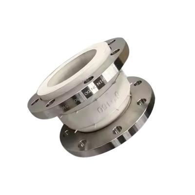 China EN 1092-2 Oil Resistant Silicone Food Grade Rubber Expansion Joint DN25-400mm 0.6-1.6MPa Temperature Range -40°C to 80°C for sale