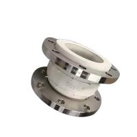 China EN 1092-2 Oil Resistant Silicone Food Grade Rubber Expansion Joint DN25-400mm 0.6-1.6MPa Temperature Range -40°C to 80°C for sale