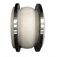 China Food Grade Silicone Rubber Expansion Joint with Flange PN10 PN16 for Hygienic Piping for sale