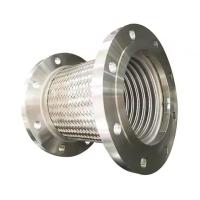 China DN80 PN10 Stainless Steel Flange Metal Hose - 79mm Inner Diameter, 3.0 MPa Working Pressure for sale