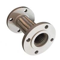China ANSI 150LB Flange Connection Flexible Metal Braided Hose with 0.6-4.0 MPa Pressure Range and Stainless Steel Construction for sale