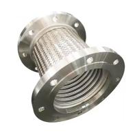 China DN80 PN10 Stainless Steel Flange Metal Hose - 79mm Inner Diameter, 3.0 MPa Working Pressure for sale