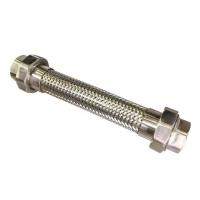 China Stainless Steel Braided Metal Hose DN15-DN65 High Temperature Corrosion Resistant Industrial Grade for sale