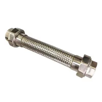 China Stainless Steel Braided Metal Hose DN15-DN65 High Temperature Corrosion Resistant Industrial Grade for sale