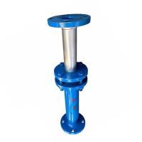 China DN65 PN6 Flange Pressure Plate Oil-Filled Directly Buried Sleeve Compensator - 150mm Compensation, 2.68 Friction for sale
