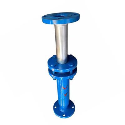 China DN65 PN6 Flange Pressure Plate Oil-Filled Directly Buried Sleeve Compensator - 150mm Compensation, 2.68 Friction for sale