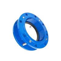 China ANSI Carbon Steel Flange Adapters DN50-DN1000 with 75-150mm Length and M12-M16 Bolt Connections for sale