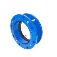 China ANSI Carbon Steel Flange Adapters DN50-DN1000 with 75-150mm Length and M12-M16 Bolt Connections for sale