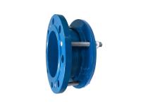 China BS 4504 PVC Carbon Steel HDPE Flange Adaptor 50-400mm DN Range with M12-M16 Bolts for Pipeline Compensation for sale