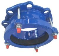 China PVC Pipe DI Flexible Ductile Iron Universal Flange Adaptor PN10/PN16/PN25 Pressure Range DN50-DN1000 for sale