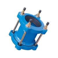 China EN545 Carbon Steel Flexible Bolt Gibault Joint for PVC Pipe DN50-1200mm PN10/16 Universal Coupling for sale