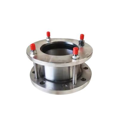 China SS304/316 Stainless Steel Flange Adapter DN50-DN400 with 4° Angular Deviation for Industrial Piping Systems for sale