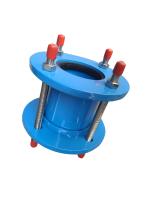 China DN50-DN600 PN10/16/25 Carbon Steel Universal Single Joint Dresser Coupling with 102-150mm Length Range for sale