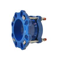 China Ductile Iron PVC Quick Flange Adapter for Carbon Steel Pipe Fitting - DN50 to DN450 Size Range with M12×130 Bolts for sale