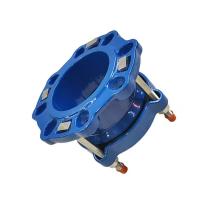 China Ductile Iron PVC Quick Flange Adapter for Carbon Steel Pipe Fitting - DN50 to DN450 Size Range with M12×130 Bolts for sale