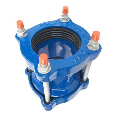 China DN350 PN10 PVC Pipe Bolted Gland Joint 150mm Length with M16x250mm Bolts for Universal AC Pipe Coupling for sale