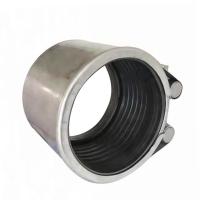 China HDPE Pipe Repair Clamp 304 Stainless Steel for 21-133mm Diameter Pipes with 16 Bar Pressure Rating for sale