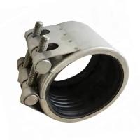 China FCD Stainless Steel 304 Pipe Repair Clamps DN25-DN500 for Water Oil Gas Pipeline Leakage for sale