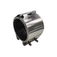 China ANSI Standard Stainless Steel High Pressure Pipe Repair Clamps - 18mm to 170mm OD Range, PN16 Pressure Rating for sale