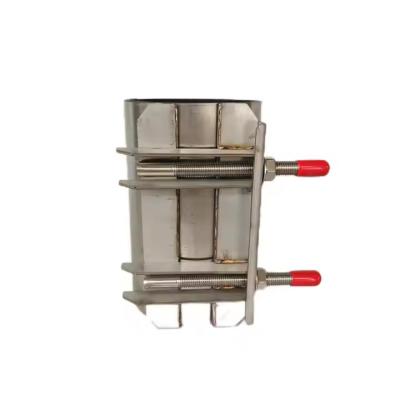 China PVC Pipe Leak Repair Clamp Plate Patch 59-366mm OD Range PN10-PN16 Pressure Rating for Industrial Pipeline Maintenance for sale
