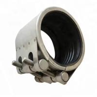 China FCD Stainless Steel 304 Pipe Repair Clamps DN25-DN500 for Water Oil Gas Pipeline Leakage for sale