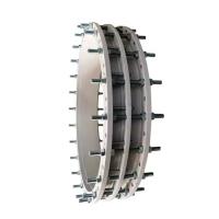 China C2F Double Flange Transmission Stainless Steel Dismantling Joint DN600-1000 PN10 Limit Expansion Pipeline Connection for sale