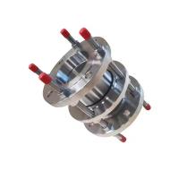 China 304 Stainless Steel C2F Type Double Flange Expansion Joint DN65-700 with 0.6-1.0MPa Pressure Rating for sale