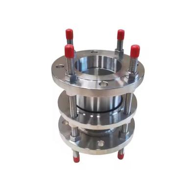 China 304 Stainless Steel C2F Type Double Flange Expansion Joint DN65-700 with 0.6-1.0MPa Pressure Rating for sale