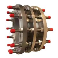 China DN300 Pn16 Double Flange Dismantling Joint SS304/316 with 250mm Length and 420mm Height for Pipeline Systems for sale
