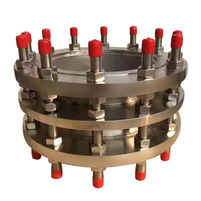 China DN300 Pn16 Double Flange Dismantling Joint SS304/316 with 250mm Length and 420mm Height for Pipeline Systems for sale