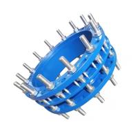 China EN 1092-2 Ductile Iron Double Flange Force Transmission Joints DN65-3200 0.6-1.0Mpa Pressure Rating for sale
