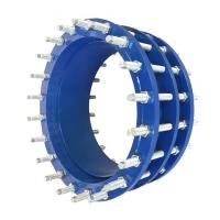 China 40-48 Inch PN16 Carbon Steel Dismantling Joint with Double Flange Telescopic Tube for Metal Expansion for sale