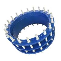 China 40-48 Inch PN16 Carbon Steel Dismantling Joint with Double Flange Telescopic Tube for Metal Expansion for sale