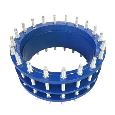 China 40-48 Inch PN16 Carbon Steel Dismantling Joint with Double Flange Telescopic Tube for Metal Expansion for sale