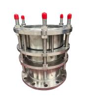 China DN65-3200mm SS316L Stainless Steel Double Flange Metal Expansion Joint for Industrial Piping Systems for sale