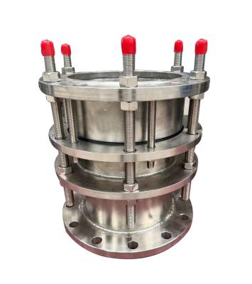 China DN65-3200mm SS316L Stainless Steel Double Flange Metal Expansion Joint for Industrial Piping Systems for sale