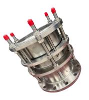 China DN65-3200mm SS316L Stainless Steel Double Flange Metal Expansion Joint for Industrial Piping Systems for sale